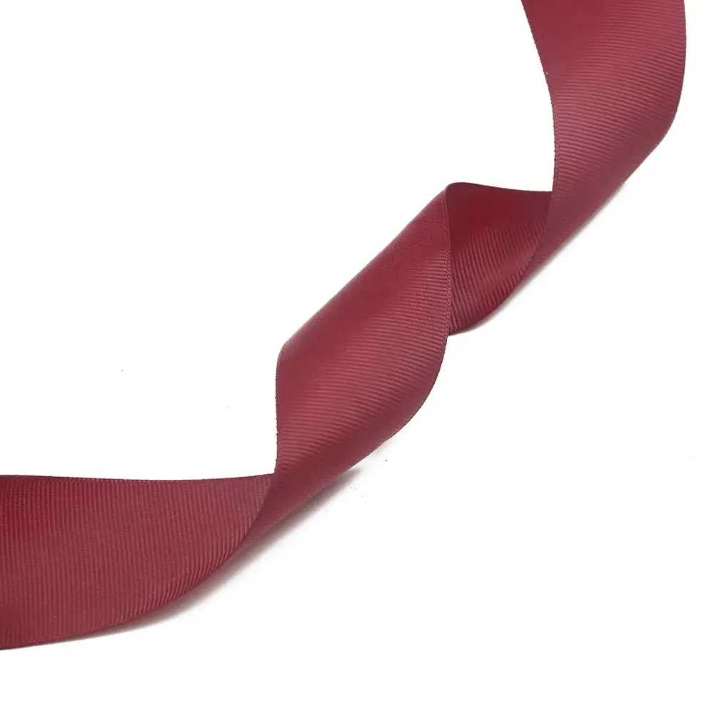 Burgundy-Grosgrain-Ribbons-7-10-15-20-25-38mm-5yard-Satin-Ribbon-Lace ...