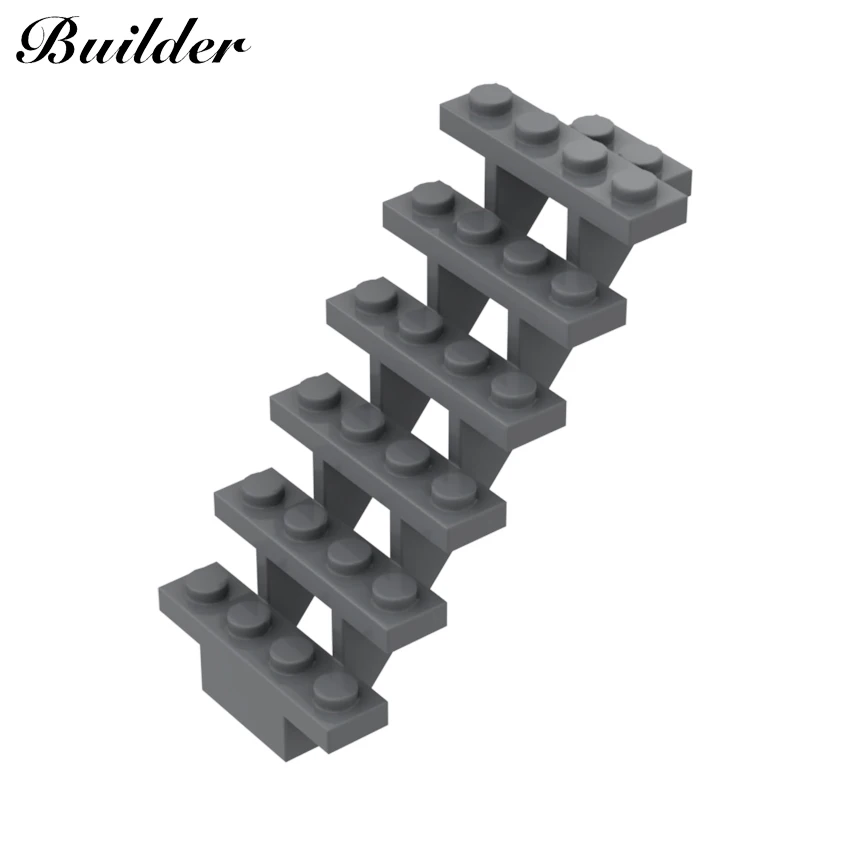Little-Builder-30134-Building-Blocks-Part-1pcs-7x4x6-Stairs-Ladder-DIY ...