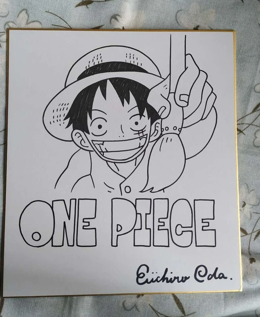 Eiichiro Oda Drawing