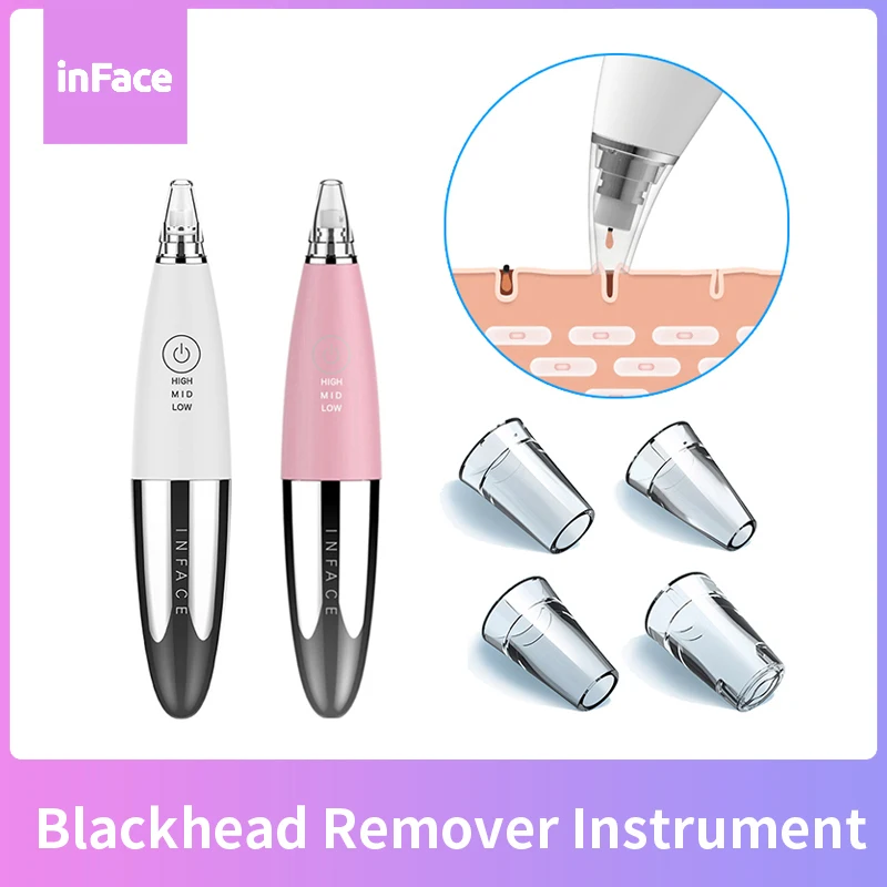 InFace Blackhead Remover Skin Care Pore Vacuum Acne Pimple Removal ...