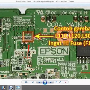 10pcs Fuse F1 F2 Mother Board For EPSON T50 L110 L120 L210 L350 L805 ...