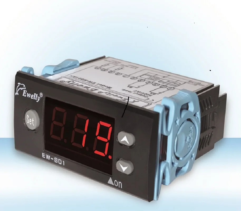 EW 801AH Digital Solar water heater temperature controller differential solar thermostat 220V ...