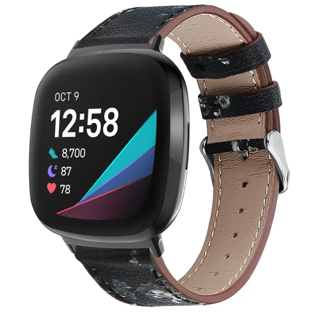 Fitbit Versa 3 PU Leather Strap | FitGear NZ