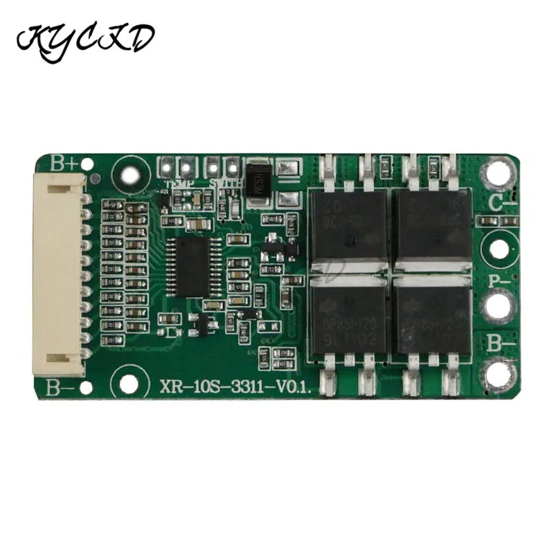 BMS 10S 36V 15A 18650 Li ion Lithium Battery Charge Protection Board ...