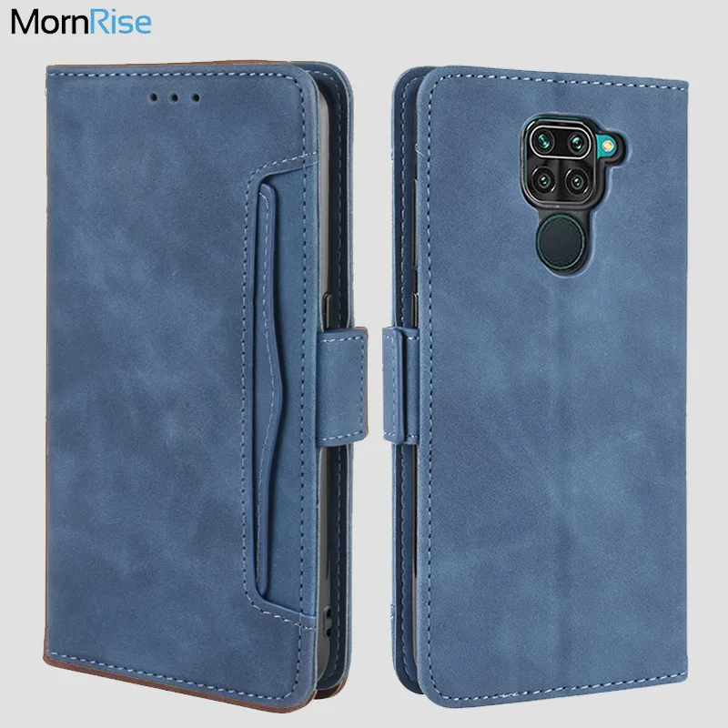 Wallet Cases For Xiaomi Redmi Note 9 10 Pro Case Magnetic Closure Book ...