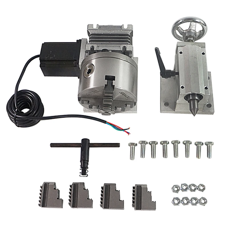 Affordable Wholesale CNC Rotary axis A axis 4th axis tailstock with 3/4 ...