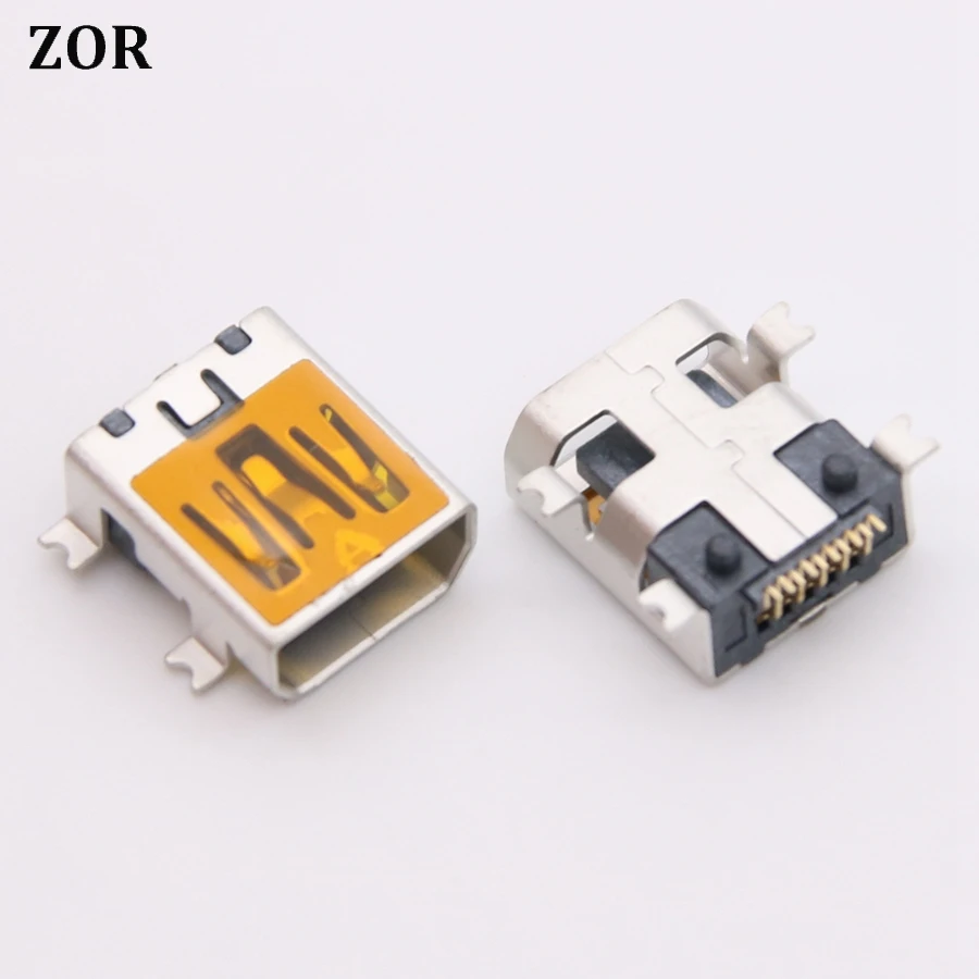 20 teile/los MINI micro USB 10pin 10 PIN typ B weiblich jack stecker ...