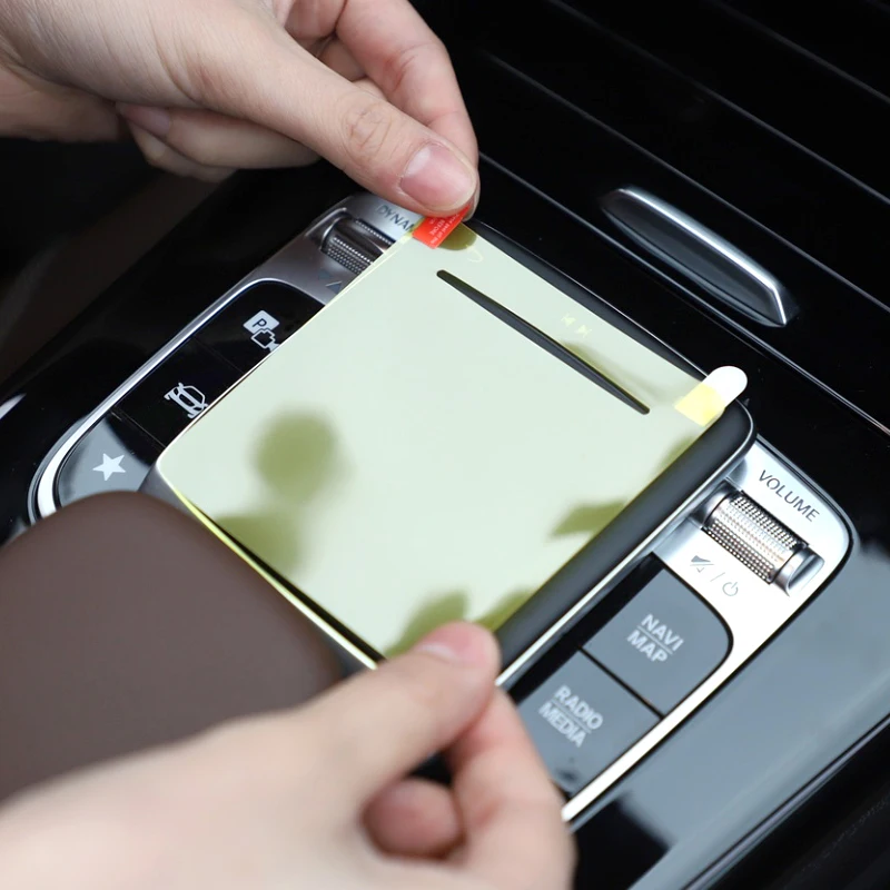 Center-Console-Handwriting-Mouse-Protective-Film-1-Set-For-Mercedes ...