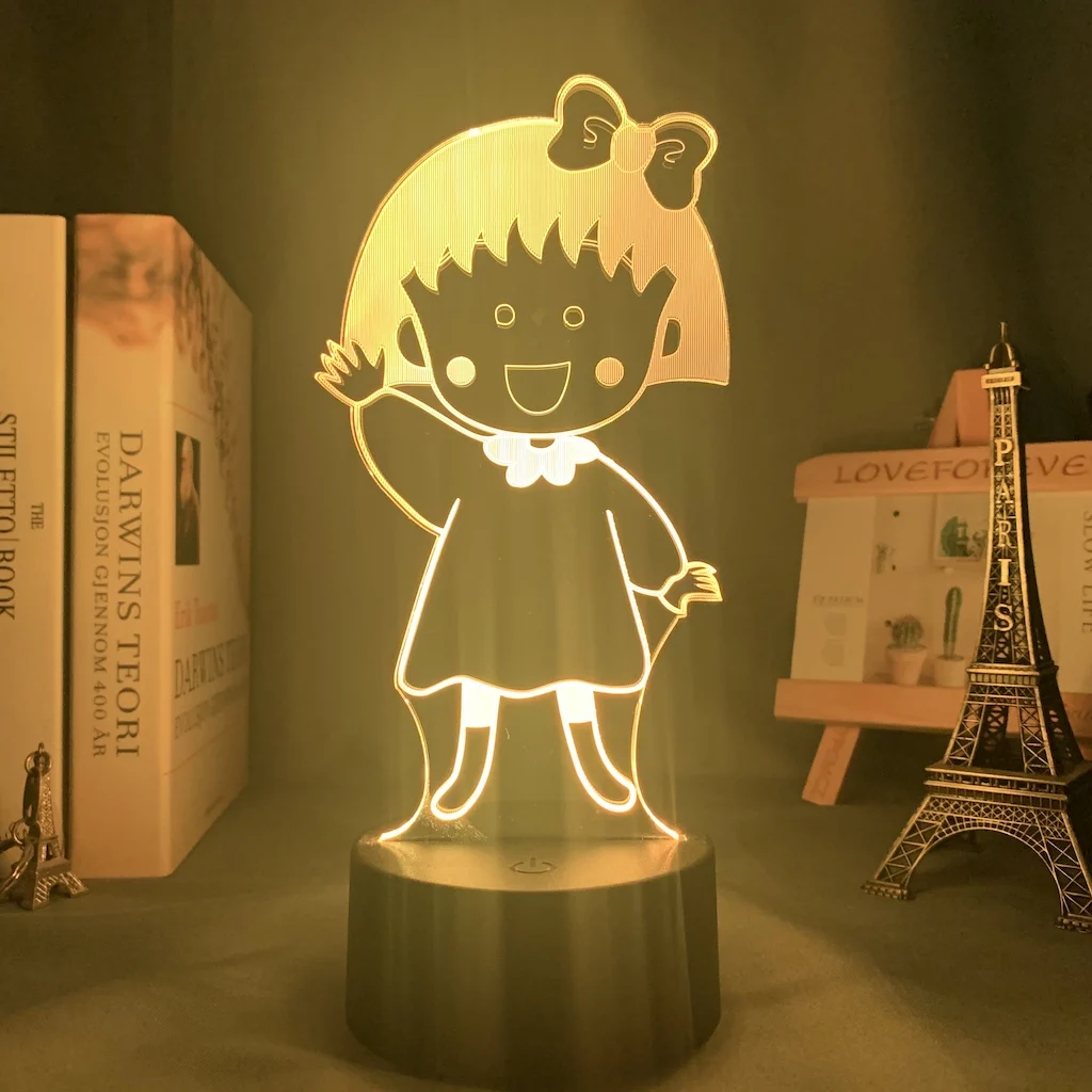 ILight-Gift-Store-Anime-Lamp-Chibi-Maruko-Chan-for-Room-Decor-Night ...