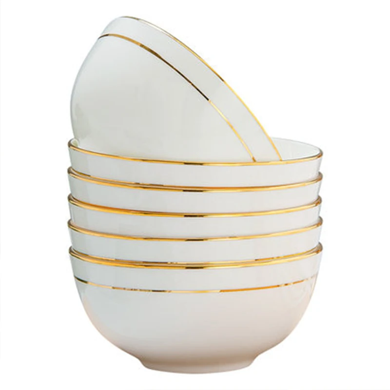 Phnom Penh Rice Bowl Set Home Chinese Kitchen Soup Noodle Rice Bowl ...