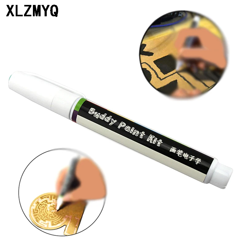 전도성 잉크 펜 6ml 전자 회로 즉시 그리기 마법의 펜 회로 Diy 교육 수리 전도성 브러시 회로 펜기구 부품 And 액세