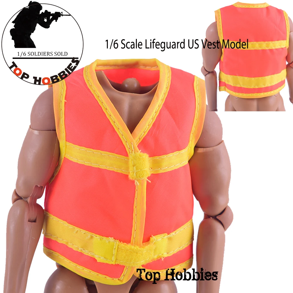 1-6-Scale-Action-Figure-Accessory-Lifeguard-US-Vest-Sailing-Suit-Life ...