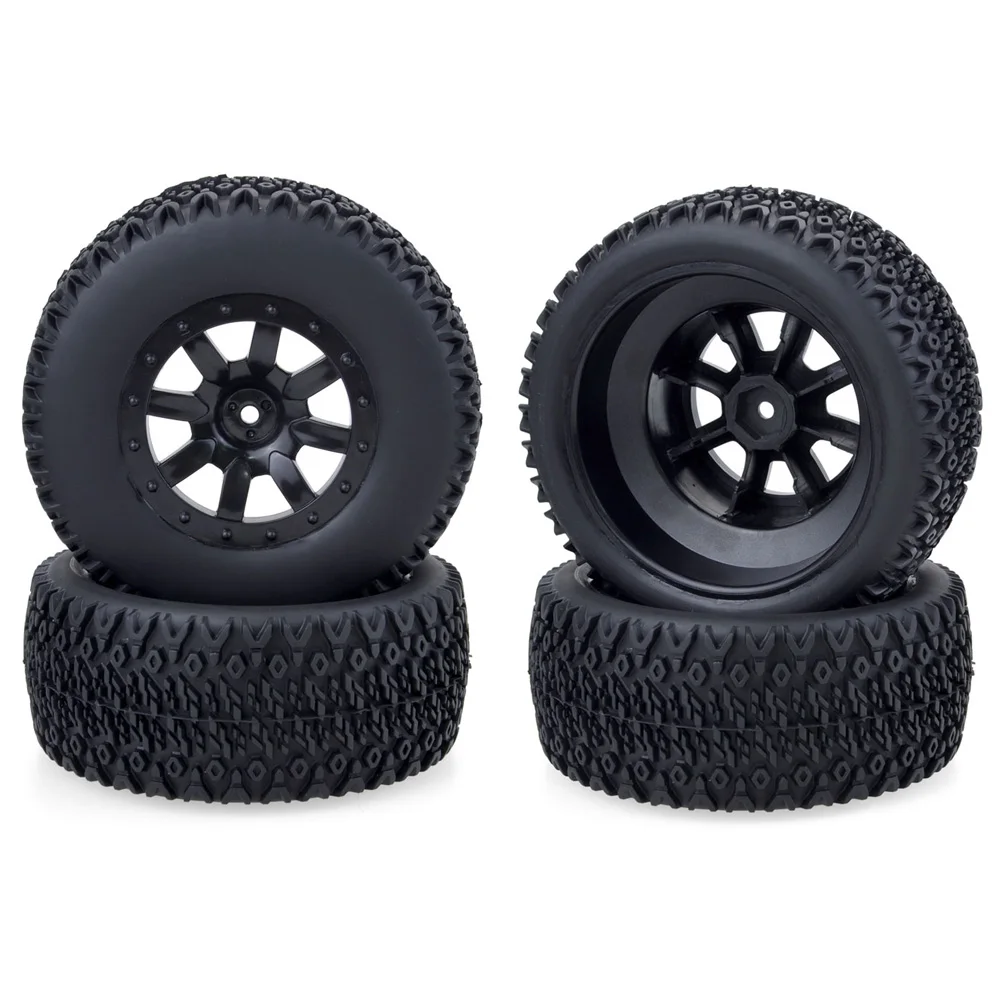4pcs-Short-Course-Truck-Tires-Rc-Car-Wheels-Hex-Adapter-12mm-Tyre-110mm ...
