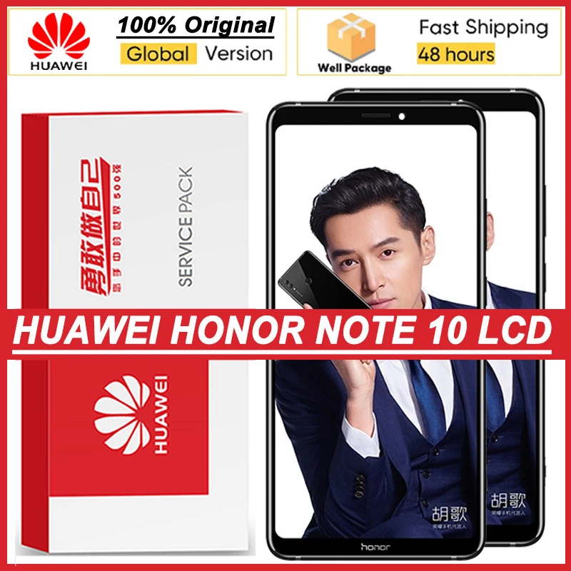 100% Original 6.95'' Display with frame for Huawei Honor Note 10 RVL ...