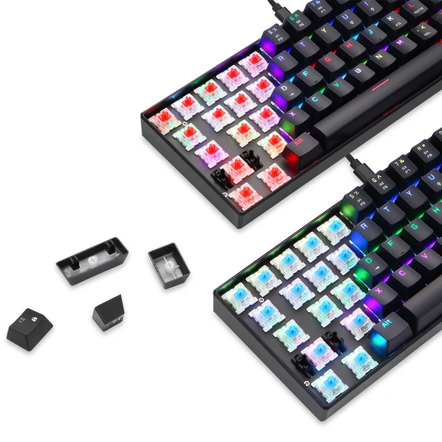 Backlight Blue Mechanical Keyboard