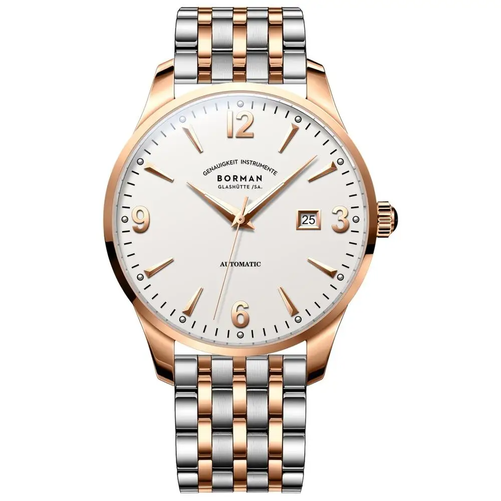 BORMAN luxury brand watch for men,mens automatic watches self wind ...
