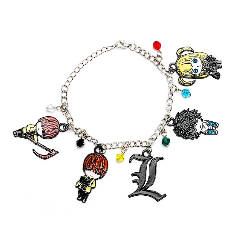 Anime-Death-Note-Charm-Bracelet-Cartoon-Ryuk-Yagami-Cosplay-Bangle ...