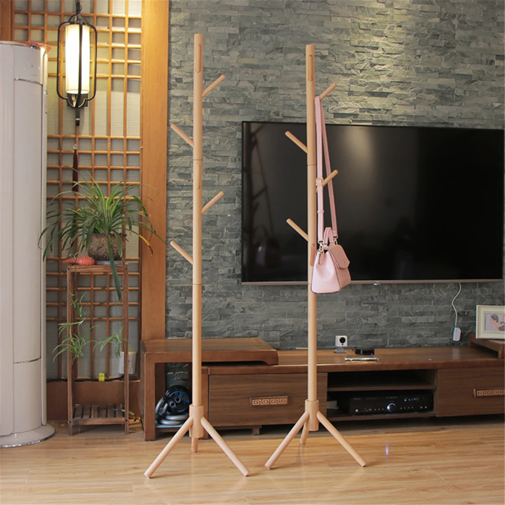 175x43cm Hanger Floor Standing Coat Rack Clothes Hanging Storage Rack ...