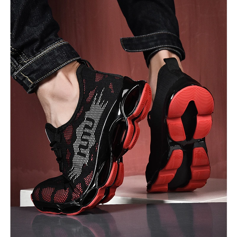 Blade Men Running Shoes Comfortable Summer Breathable blade Sneakers ...