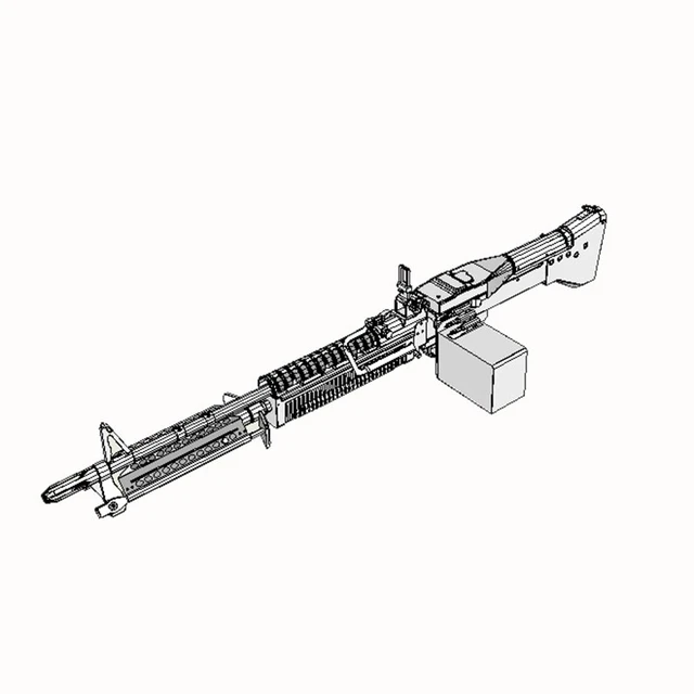 M60 Machine Gun Toy