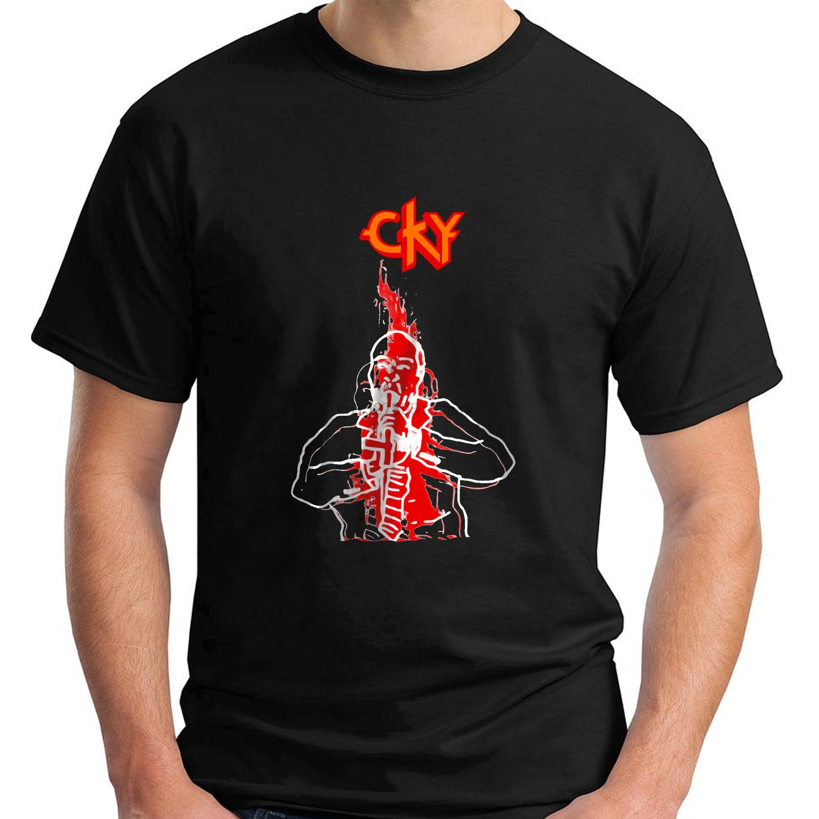 CKY Camp Kill Yourself Metal Band Band Short Sleeve Black Men T Shirt S ...