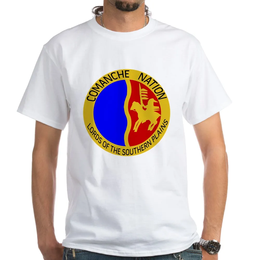 Comanche Nation Seal T Shirt Yellow|T-Shirts| - AliExpress