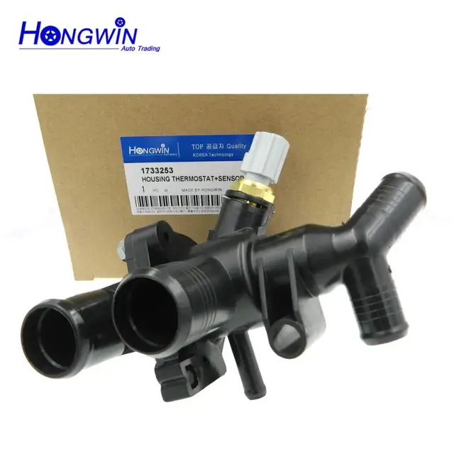 Engine Thermostat Housing Coolant Water Flange For FFord Ranger 2.2 ...