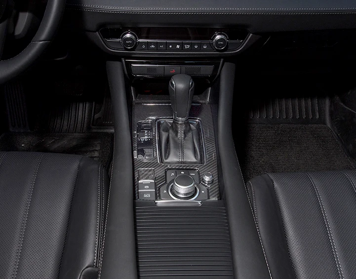 Car Styling ABS Plastic Interior Gear Panel Cover Trim For Mazda 6 ...