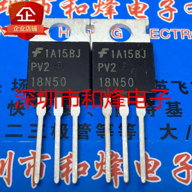 10PCS FQP18N50V2 PV218N50 TO 22018A 500V|Relays| - AliExpress