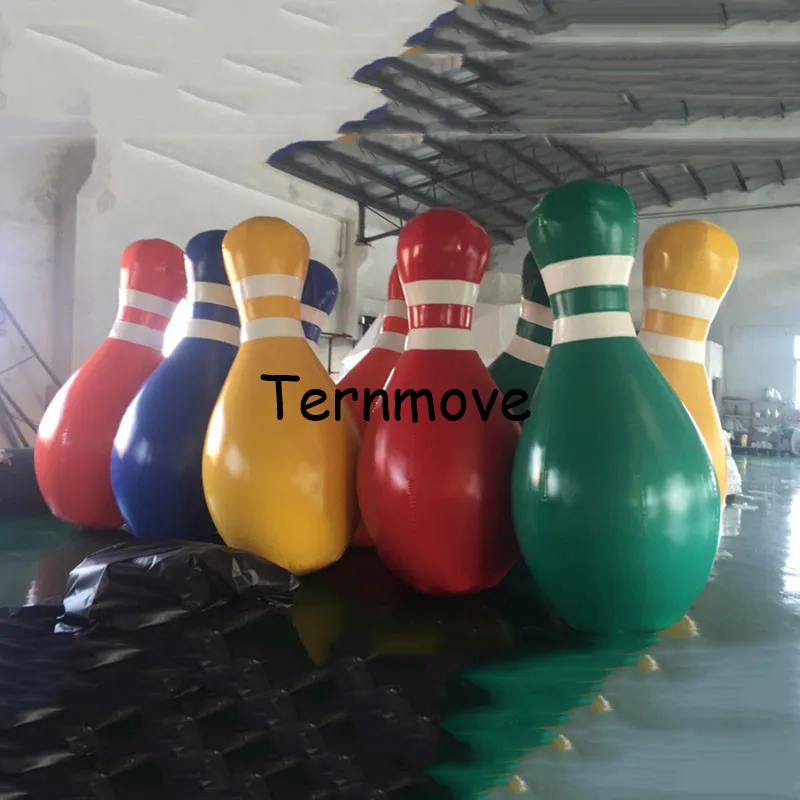 Inflatable Human Bowling Pins pvc giant Bowling Pins for event ...