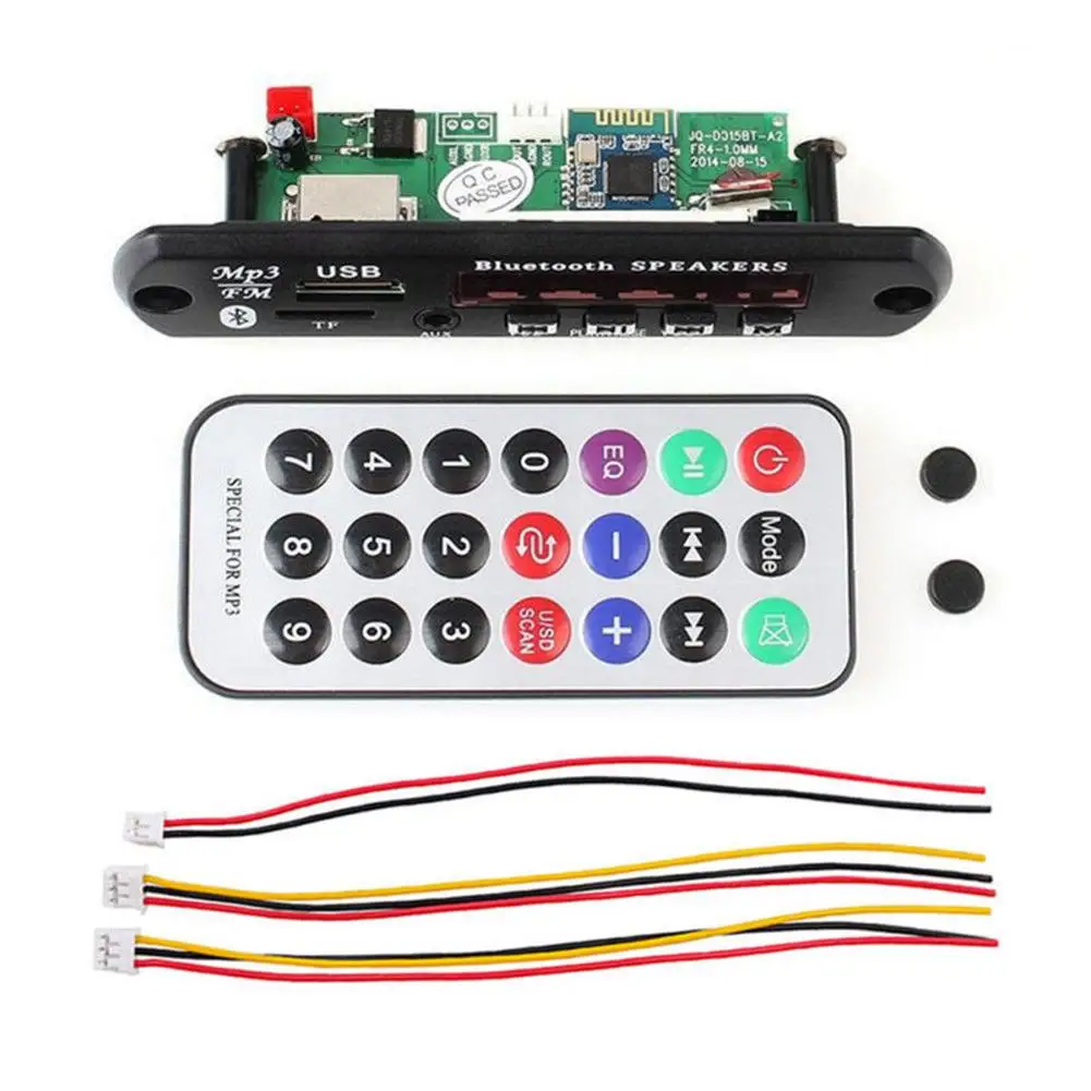 Placa decodificadora Bluetooth para automóvil, reproductor MP3, Radio ...