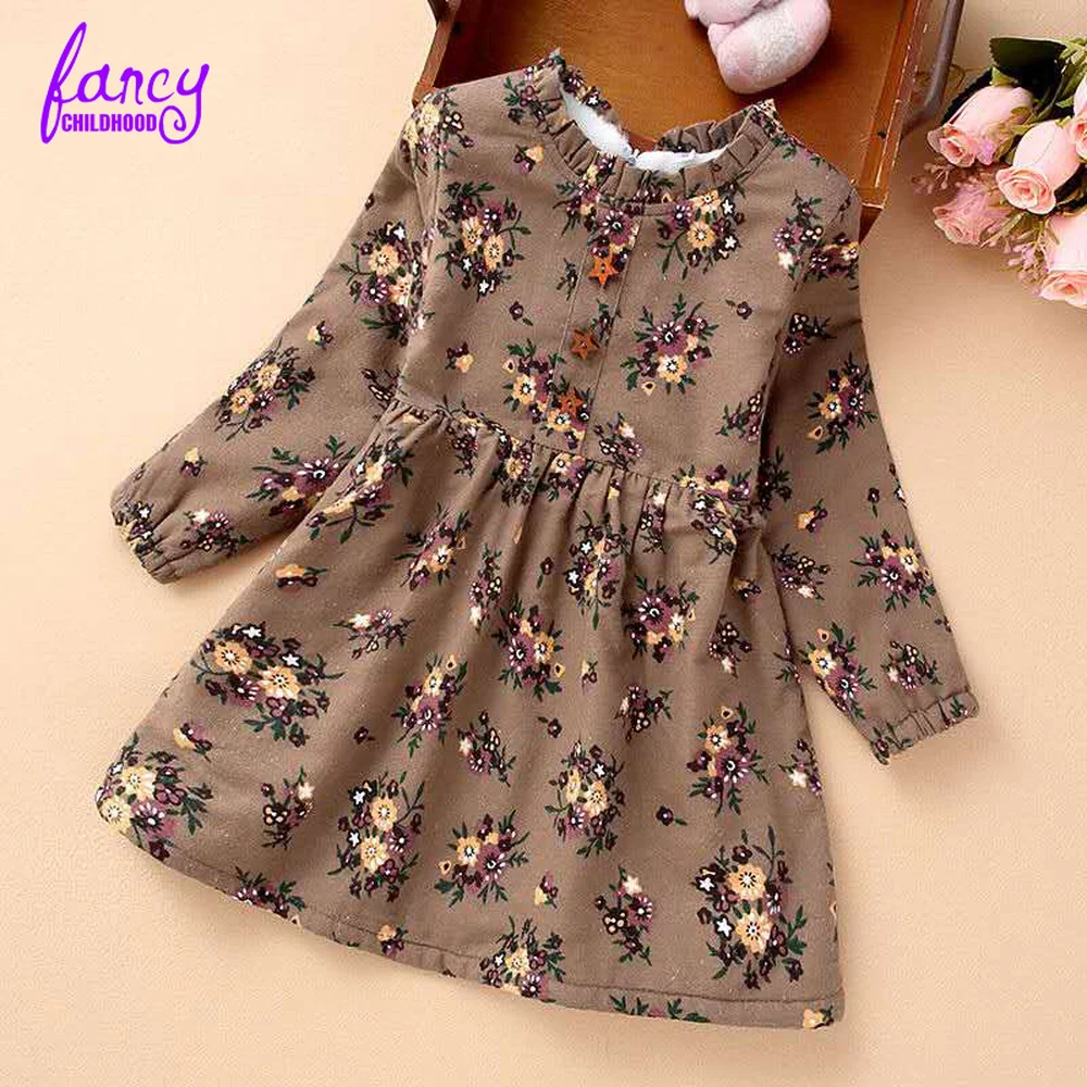 Fantasia infantil 2 7 anos, roupas para o outono, vestido para crianças ...