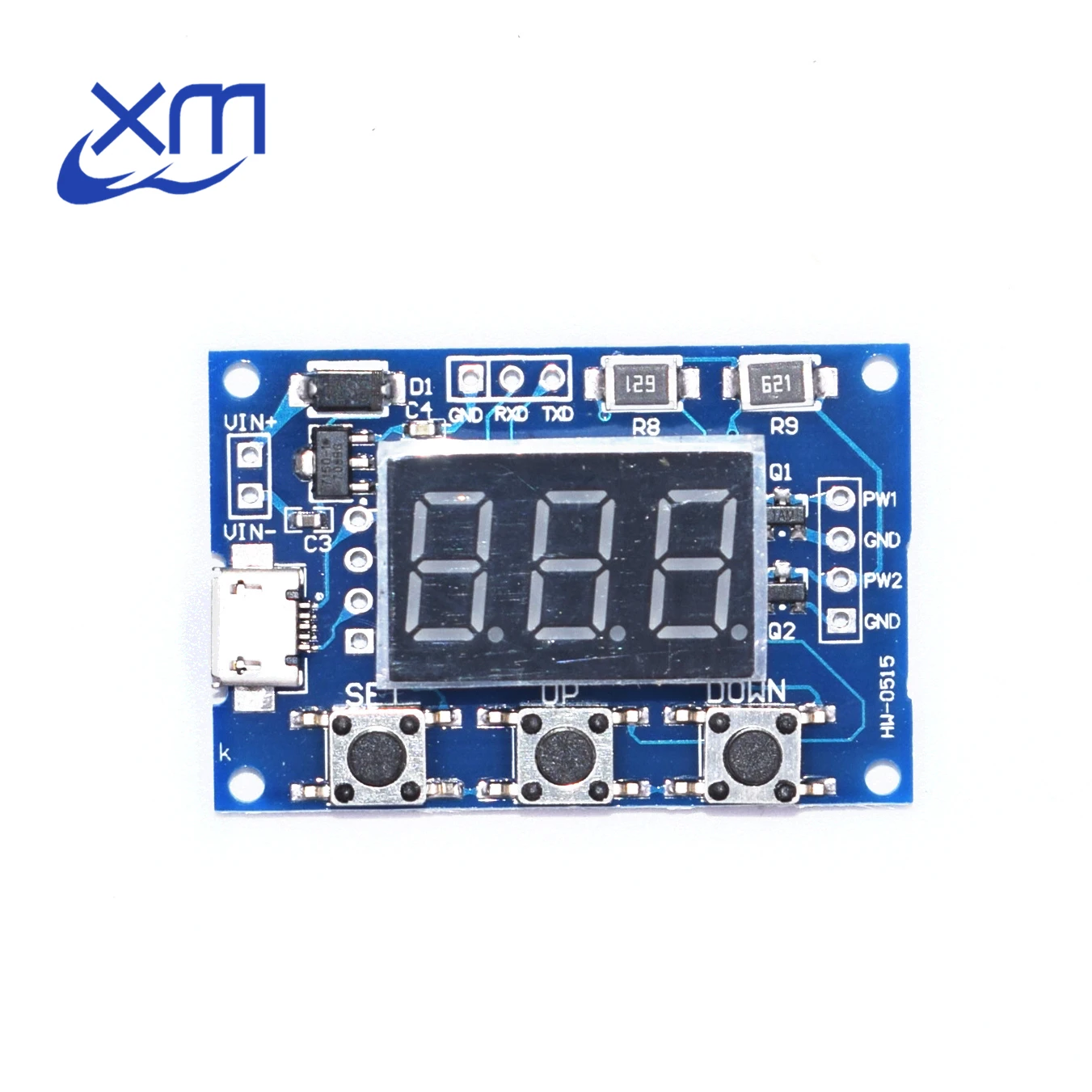 2 Channel Pwm Generator Adjustable Duty Cycle Pulse Frequency Module ...