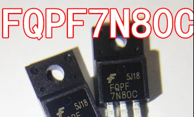 100% 원본 FQPF7N80C 7N80 7N80C 800V7A 재고|교체부품&액세사리| - AliExpress