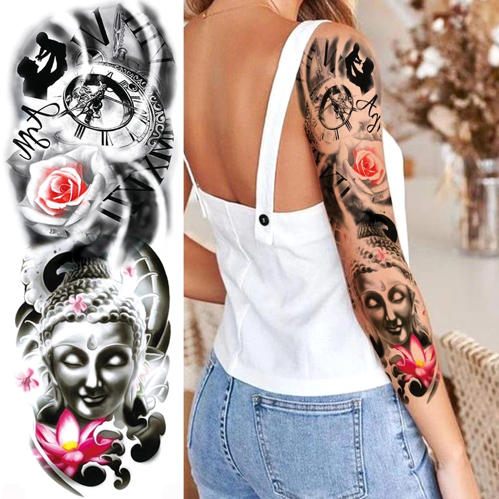 Tam-kol-bacaklar-ge-ici-d-vmeler-Sticker-kad-nlar-erkekler-i-in-ger-ek ...