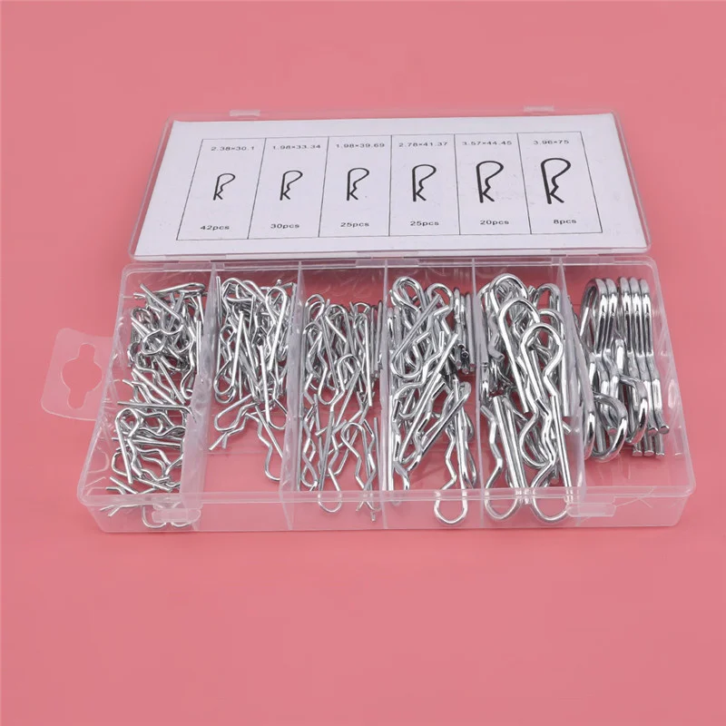 Metal R-type Cotter Pins Wave Latch Bolt Cotter Pin Tractor Clip ...