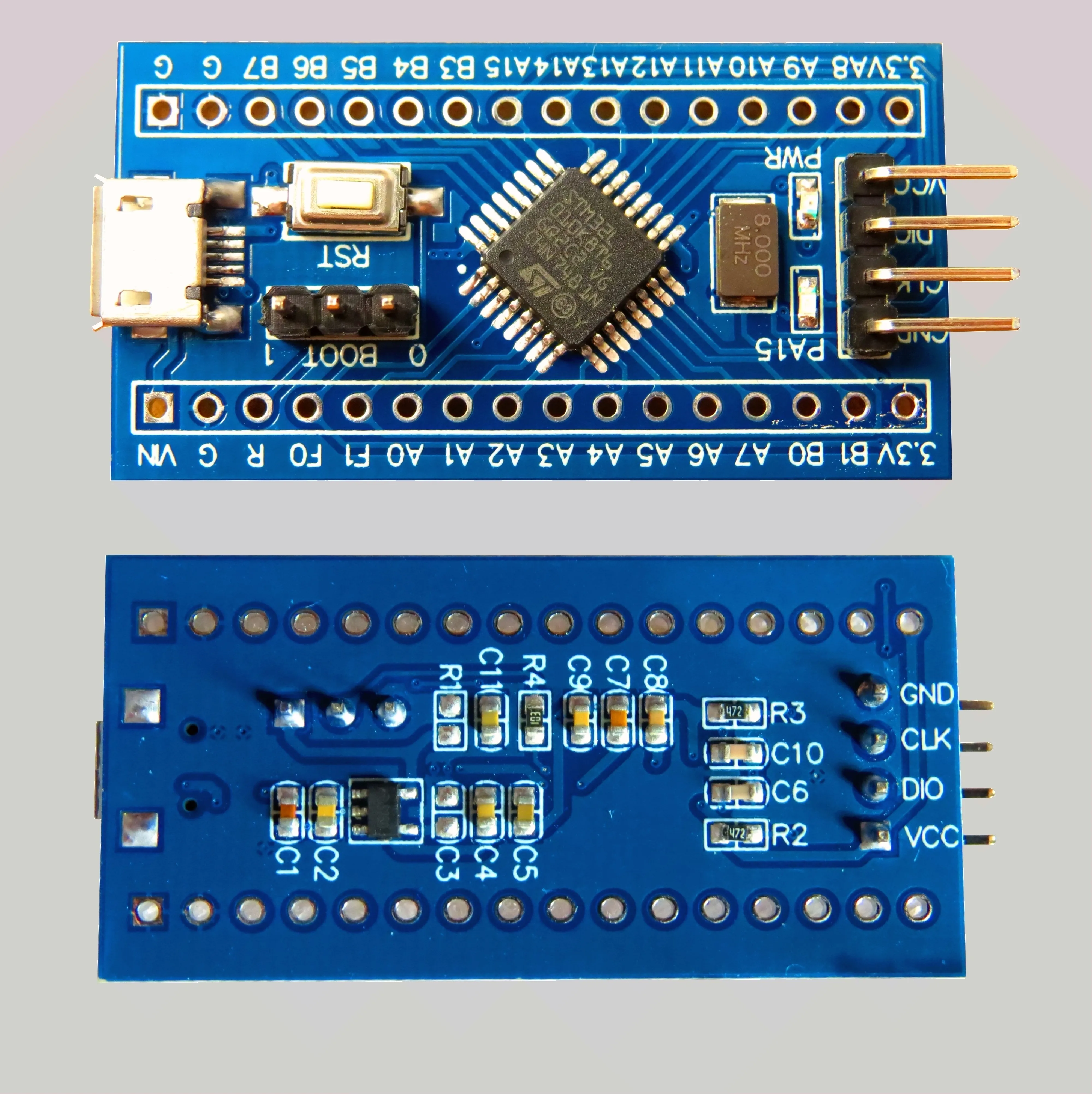 STM32L010K8T6コア基板の低消費電力新製品STM32L010マイクロコントローラシステムL0開発ボード