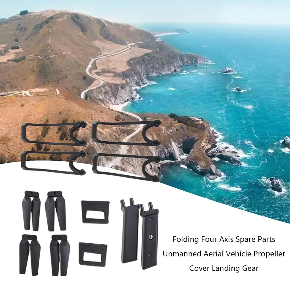 Fpv Quadcopter Kit Fenteer 4pcs Drone Landing Gear & Prop Guards ...