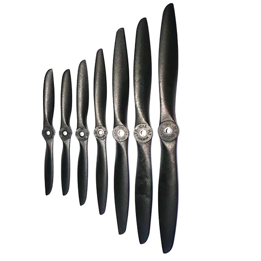 RC Model Airplane Propeller 7"-14" 2-Blades Nylon Prop for 0.09 0.91(cu ...