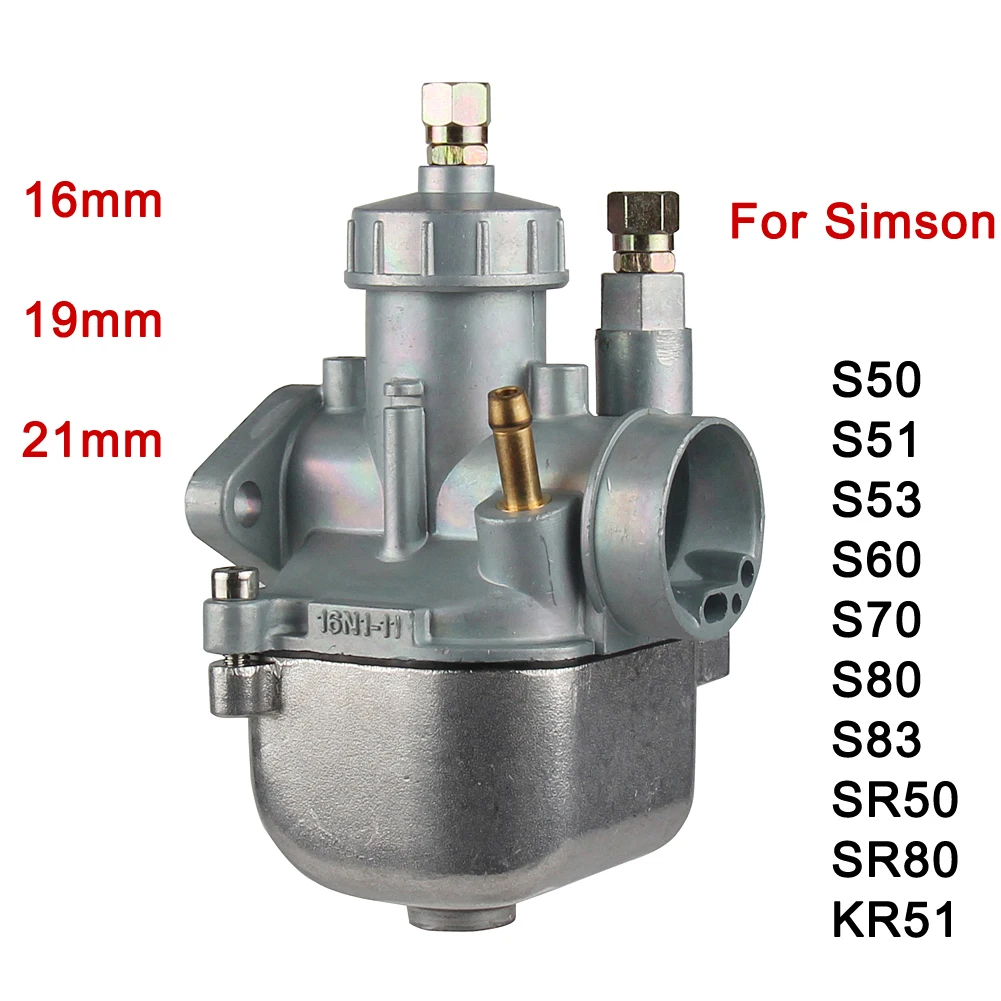 New-Carburetor-Vergaser-Carb-Carburettor-For-BVF-16N1-11-For-Simson-S50 ...