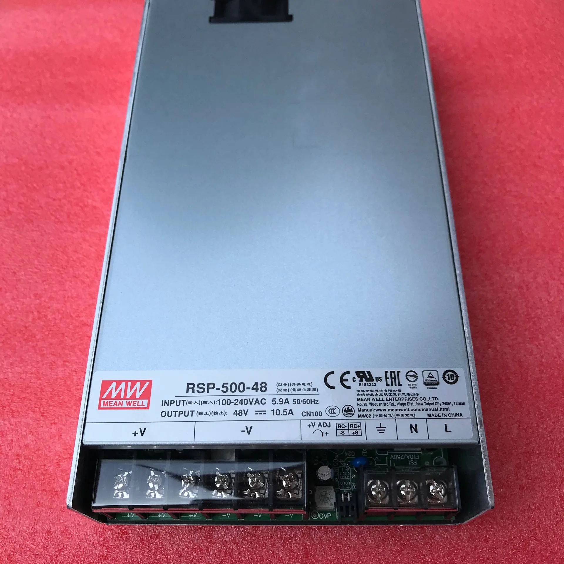Meanwell RSP 500 3.3 RSP 500 4 RSP 500 5 RSP 500 12 RSP 500 15 RSP 500 ...