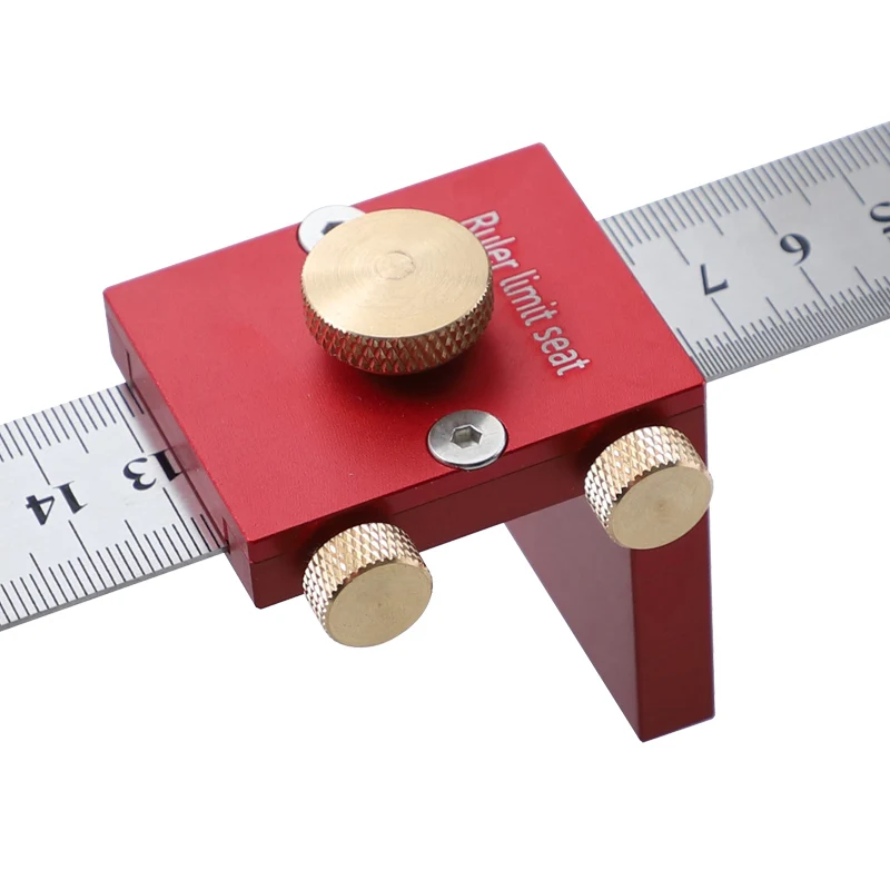 300mm-Woodworking-Scriber-Metric-Inch-Steel-Measure-Ruler-with-90 ...