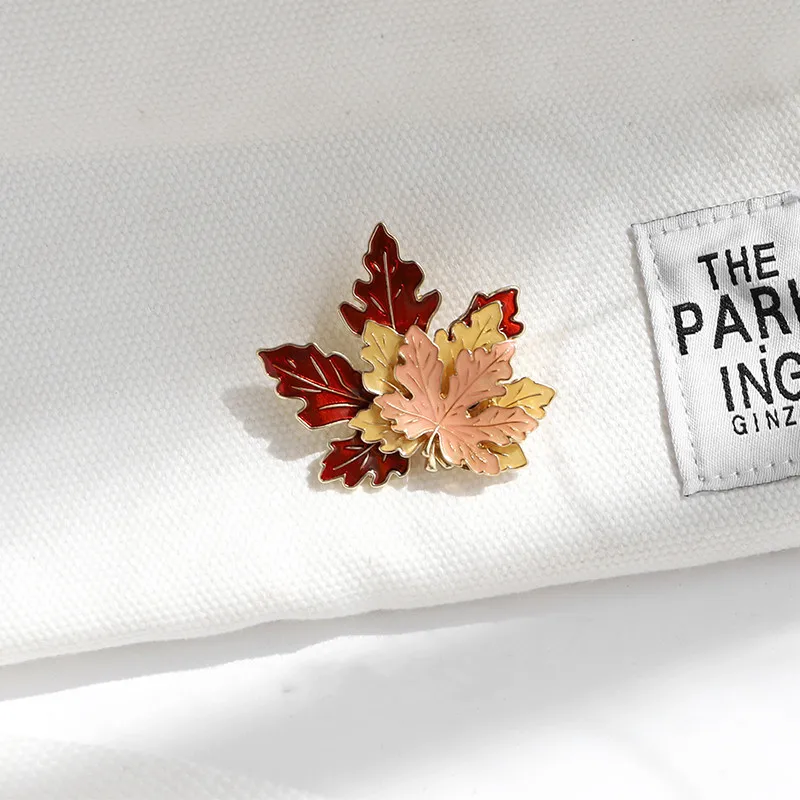 Women-s-Vintage-Brooch-Maple-Leaf-Brooches-for-Women-Alloy-Enamel-Lapel ...