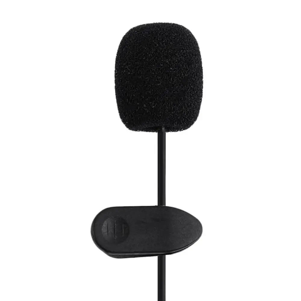 3.5mm Mini Studio Speech Mic Microphone w/ Clip for PC Desktop Notebook ...