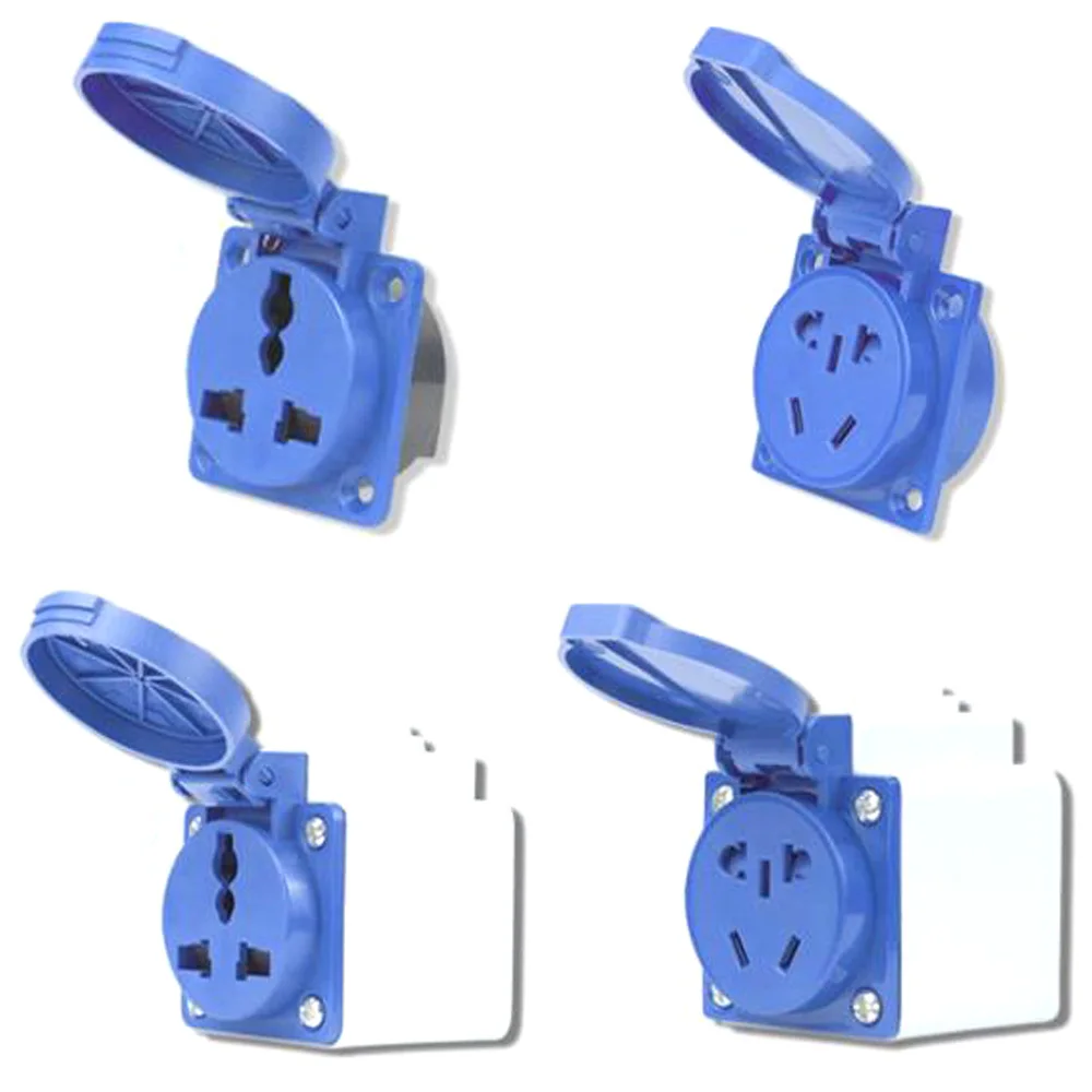 Blue-IP54-10A-16A-220V-multifunction-industry-electrical-AC-power ...