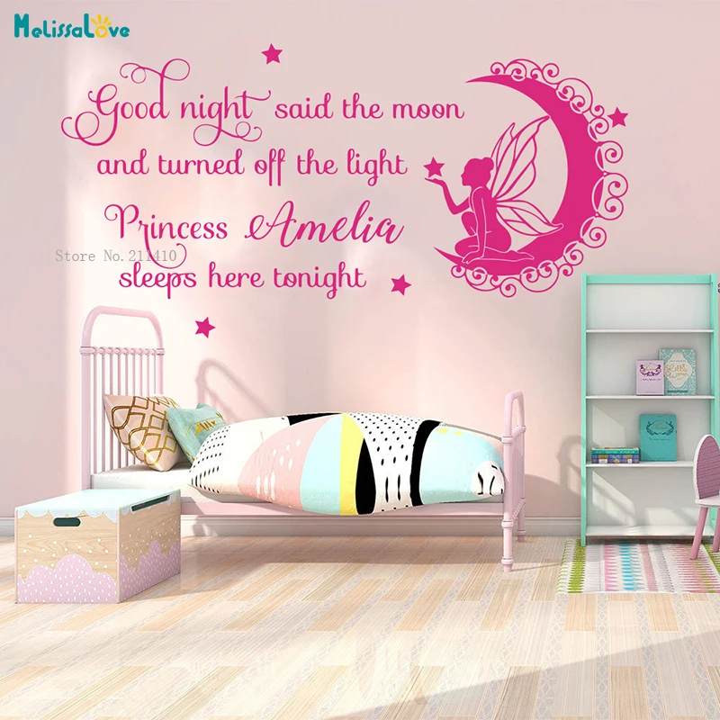 Art & Collectibles Letterpress Prints Personalised Goodnight sleep ...