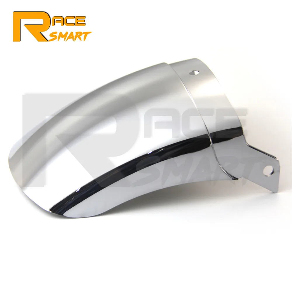 Motorcycle Chrome Front Fender Extension Extends Decor Parts For Honda ...