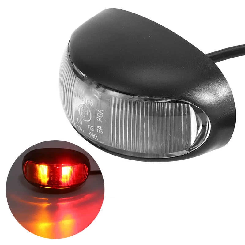 2 Led Side Marker Light Blinker Signal Indicator Waterproof Bright Lamp ...
