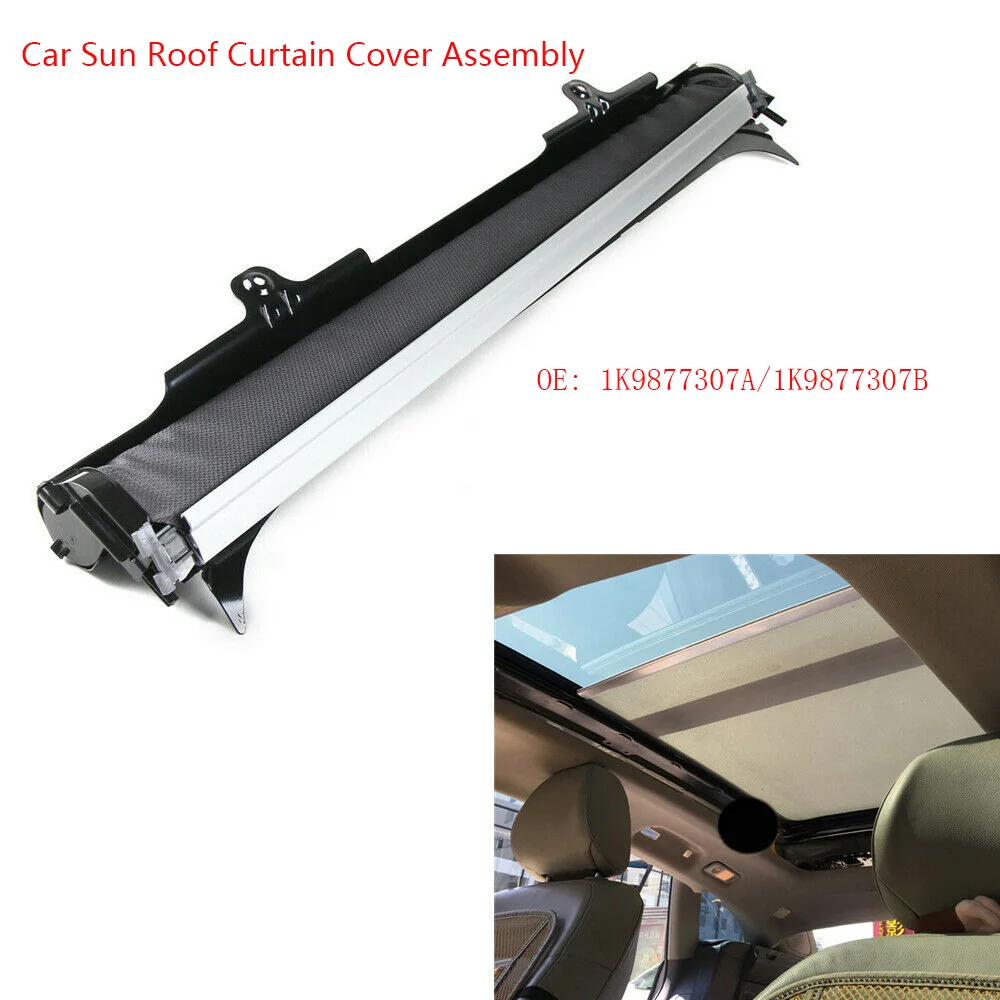 1K9877307A-Car-Sunroof-Sunshade-Sunroof-Curtain-Cover-Assembly-For-Audi ...