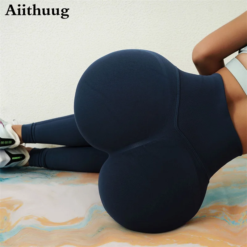 Pantalon De Sport Leggings Taille Haute Sans Couture Pour Femmes
